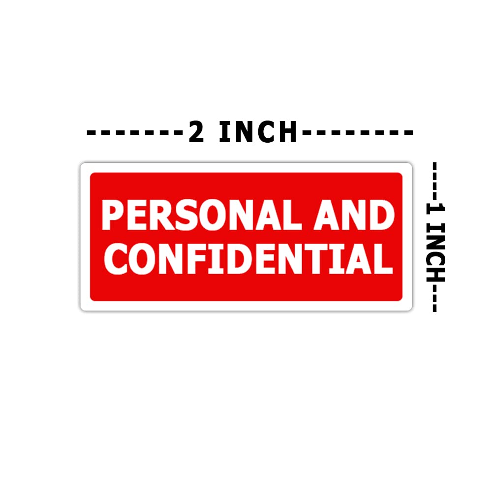 Personal And Confidential