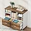 Amazon.com: Tribesigns 2-Drawer Wood File Cabinet, Mobile Lateral ...