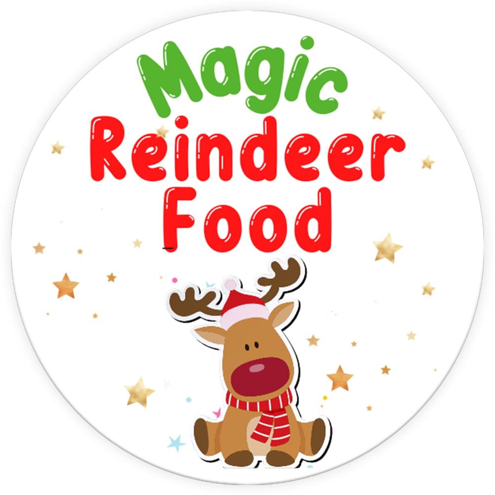 Etiquetas De Comida Para Renos