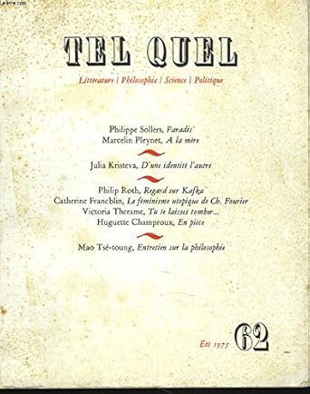 Amazon.com: Tel Quel: 9782020042390: unknown author: Books