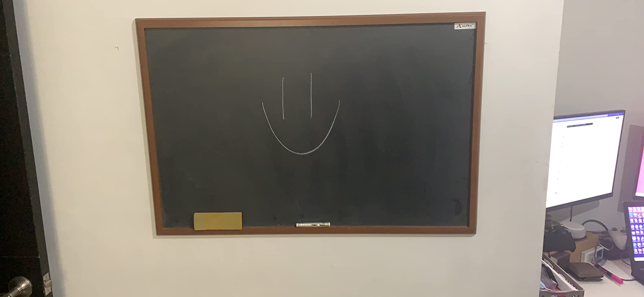 Pintarron Negro Alfra 60 x 90 Cm 2039/ PSA COMPUTO Y PAPELERIA : Amazon ...