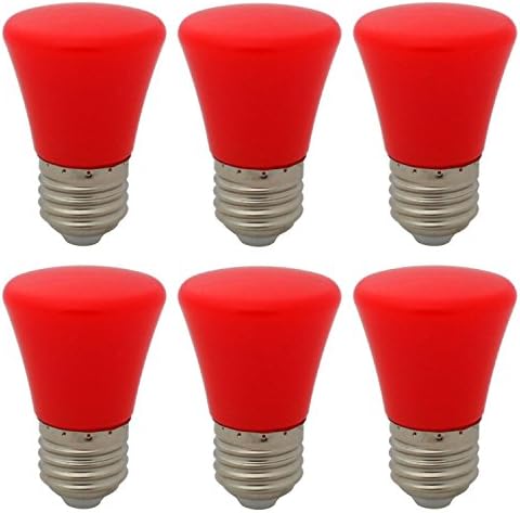 Bonlux E14 Led Light Bulb 4 Watt Red Filament Led Bulb SES 220V Red ...