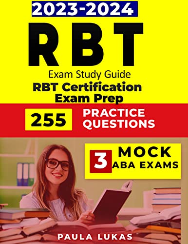 RBT exam study guide 2023 - 2024, RBT Certification Exam Prep with 3 ...