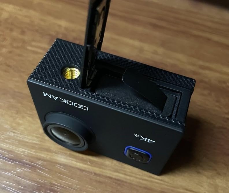 Amazon | GOOKAM Go2アクションカメラ 4K 30fps 20MP WiFi搭載 40M防水 2.4Gリモコン付き 170 ...