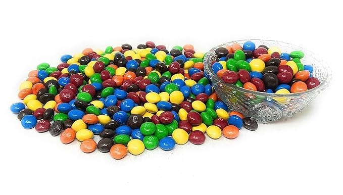 Amazon.com: Klub Bulk M&M Peanut Butter Chocolate American Candy 5 Lbs ...
