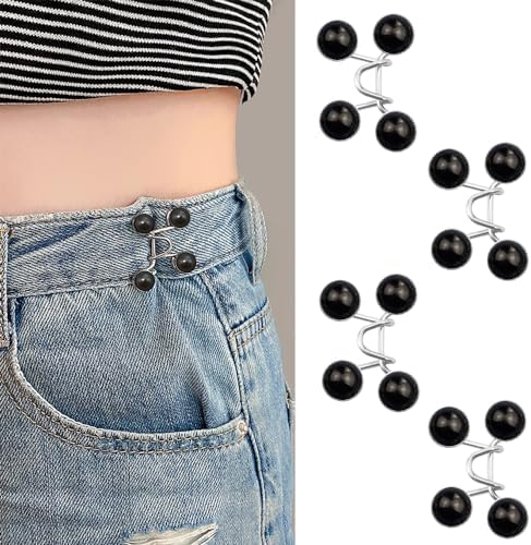Amazon.com: Alamic Button Pins Jean Buttons Pins 4 Sets Resuable Pant ...