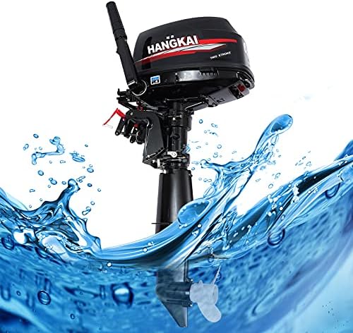 Amazon.com: Outboard Motor, 6.5HP 4 Stroke Boat Engine Motor Short Shaft Outboard Heavy Duty ...