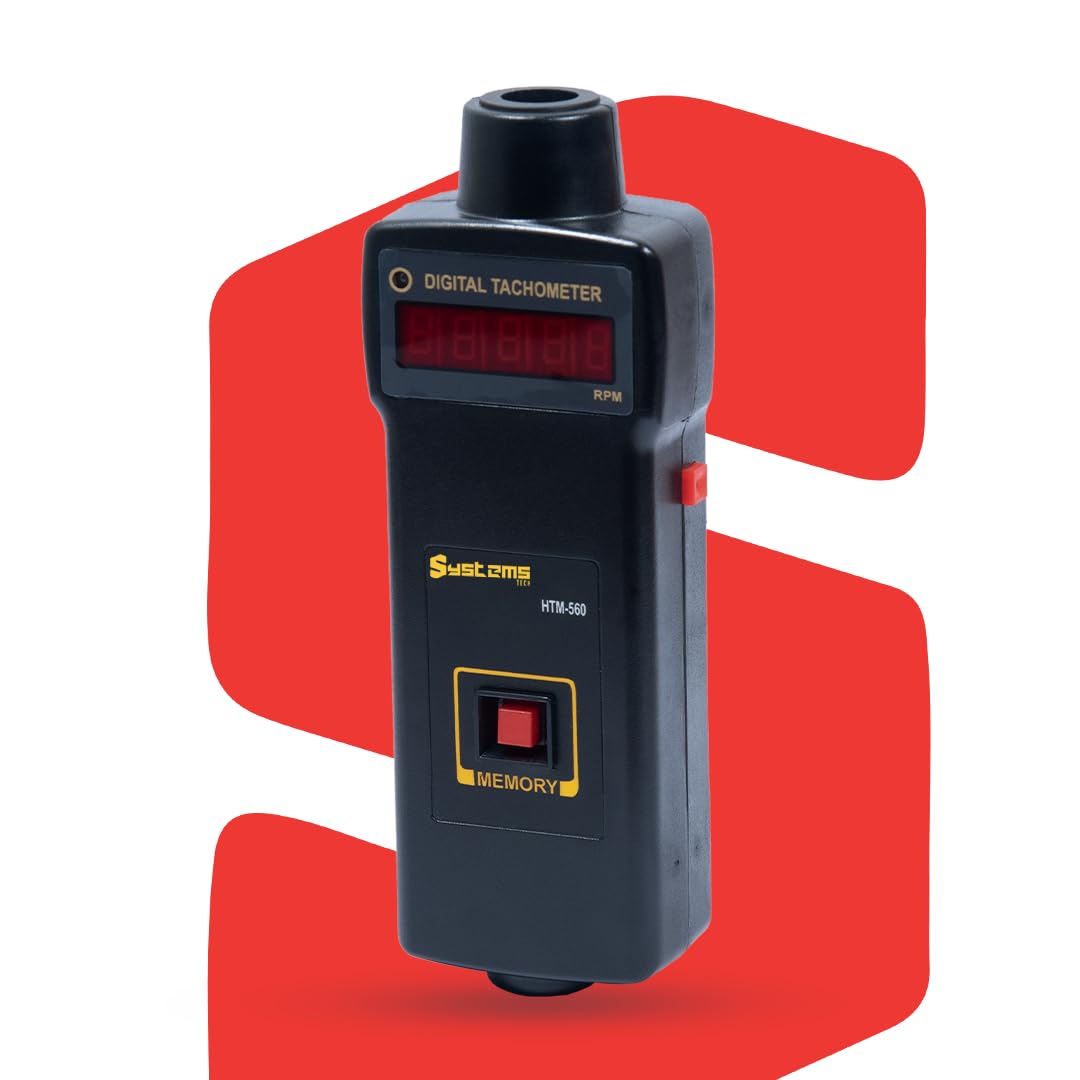 HTM-560 Non-Contact Digital Tachometer - Accurate and Easy-to-Use RPM ...