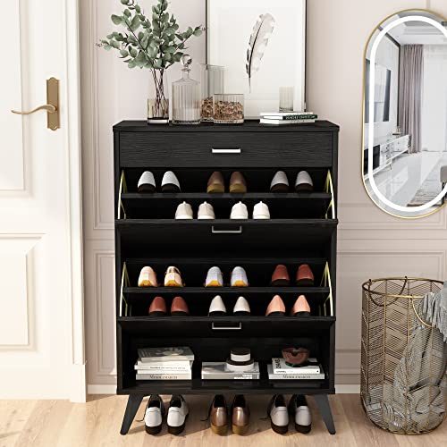 Snapklik.com : AWQM Shoe Cabinet, Improved Free Standing Shoe Storage ...