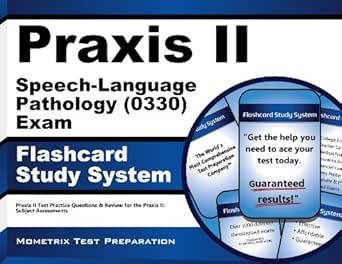 Amazon.com: Praxis II Speech-Language Pathology (0330) Exam Flashcard ...