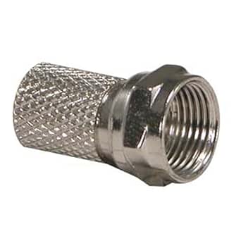 RG6 F-Type Twist-on Connector, (10 Pack) - Amazon.com
