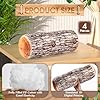Amazon.com: Huwena 4 Pcs Wood Pillows Tree Stump Decorative Round Throw ...