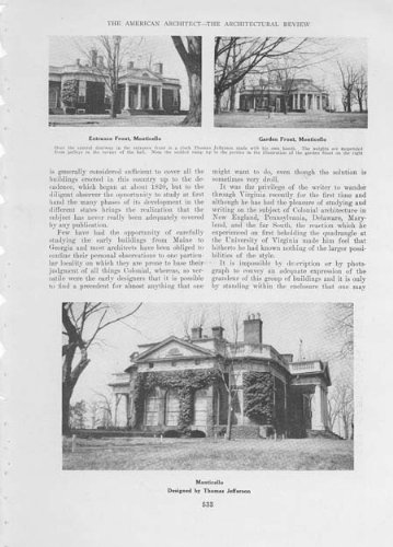 Article: an Architectural Ramble in Virginia: Ziegler, Carl A.: Amazon ...