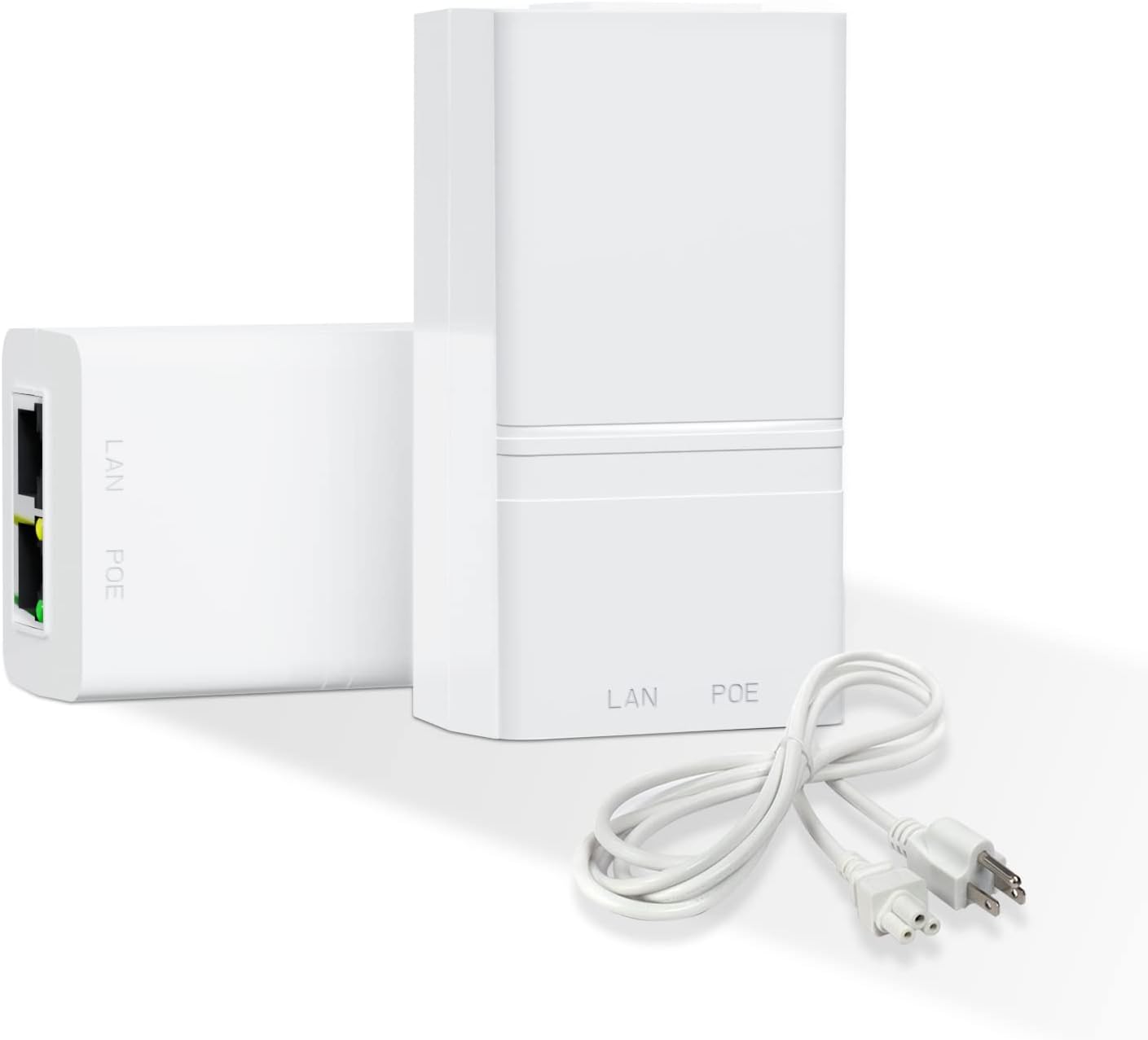 Procet Gigabit Power Over Ethernet PoE Adapter 15W 48V,GigabitPoE ...