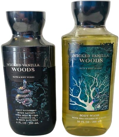 Amazon.com : Bath & Body Works Wicked Vanilla Woods Body Lotion and ...