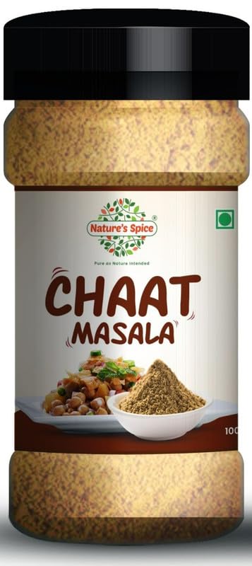 Nature's Spice Chaat Masala Powder - 100 Grams │ Blend of Natural ...