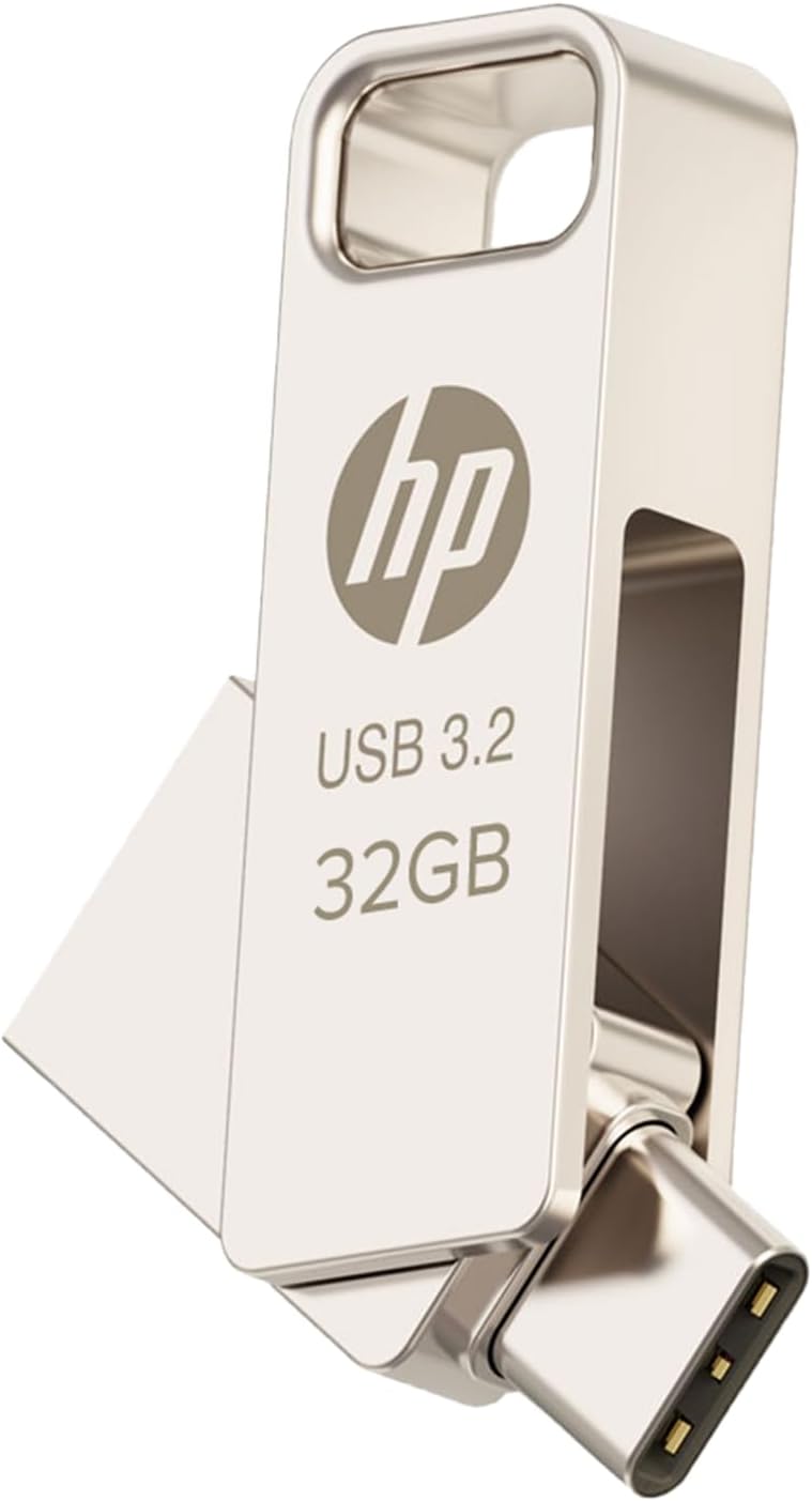 HP 886C 32GB OTG Flash Drive 3.2 (Gold) : Amazon.in: Electronics
