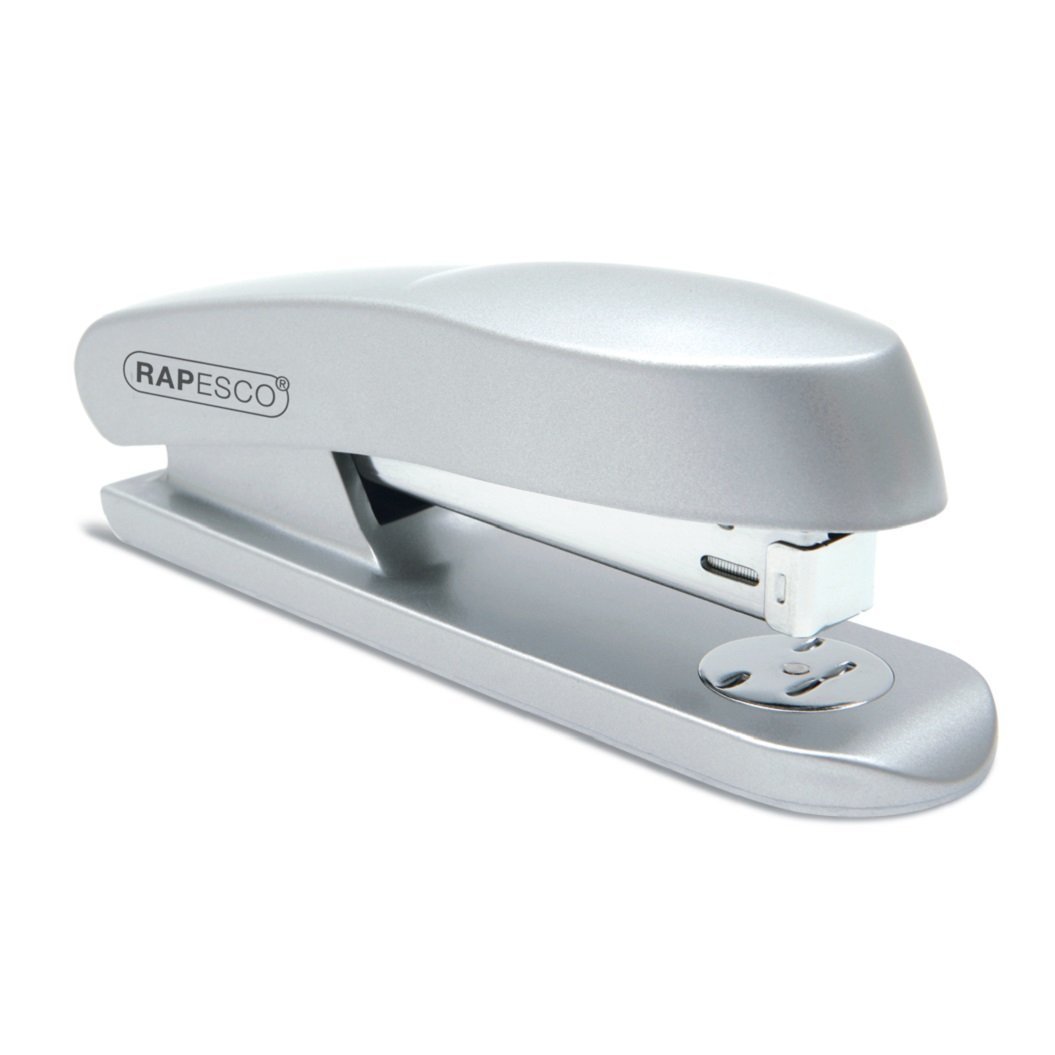 Amazon.com : Rapesco Skippa Full Strip Stapler - Silver (RES260C1 ...