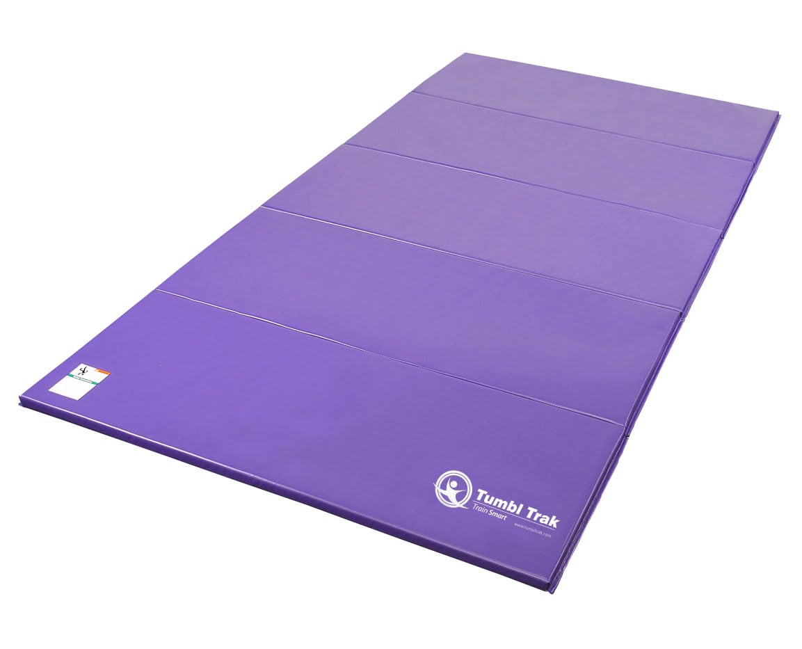 Snapklik.com : Tumbl Trak Folding Tumbling Panel Mat For Gymnastics