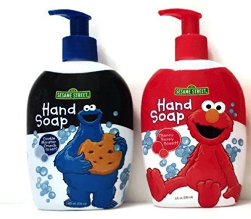 Amazon.com : Cookie Monster and Elmo Hand Soap Set (pack of 2) : Beauty ...