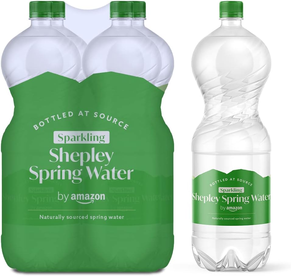 by Amazon Sparkling Spring Water, 4 x 2L : Amazon.co.uk: Grocery