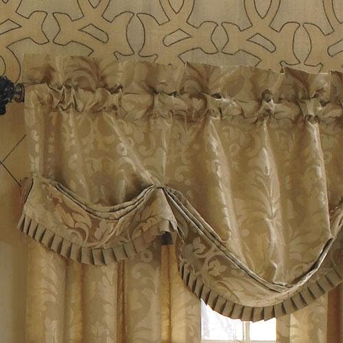 Amazon.com: Croscill White Label Majestic Madison Window Valance ...