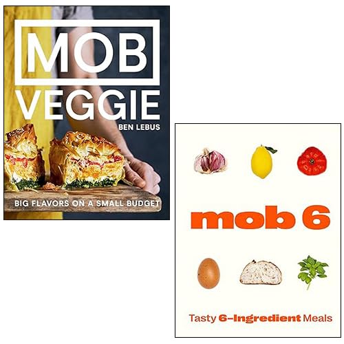 MOB Veggie By Ben Lebus, Mob 6 Tasty 6-Ingredient Meals 2 Books ...