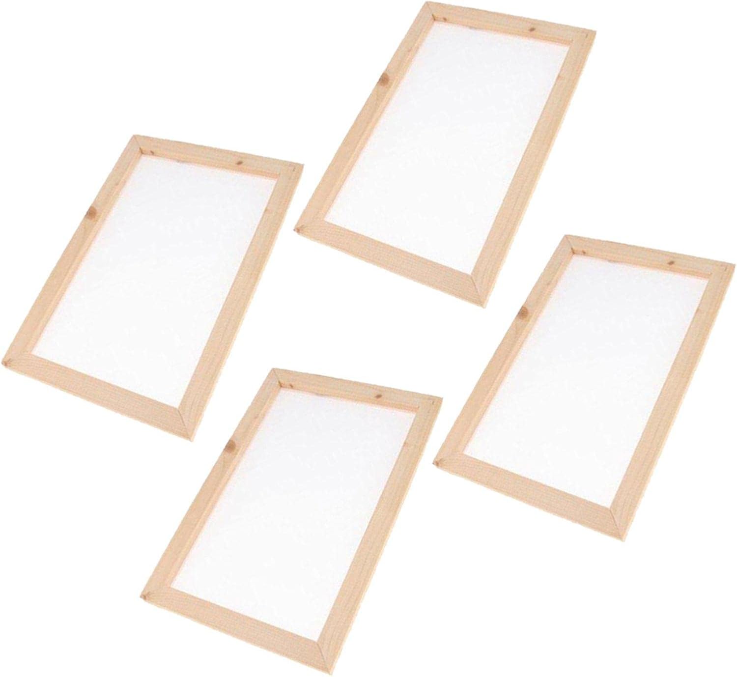 5sssallefaa 4pcs A4 Paper Making Kit Screen DIY Making Crafts Recycling ...