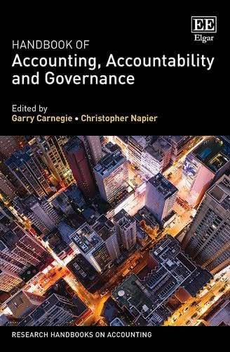 Buy Handbook of Accounting, Accountability and Governance (Research ...