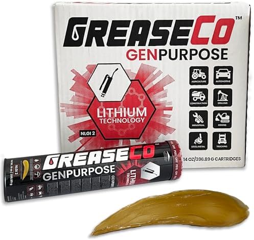 Amazon.com: General Purpose Lithium Grease Tube | Cartridge for Grease ...