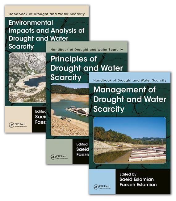 Handbook of Drought and Water Scarcity: (Three-Volume Set): Eslamian ...