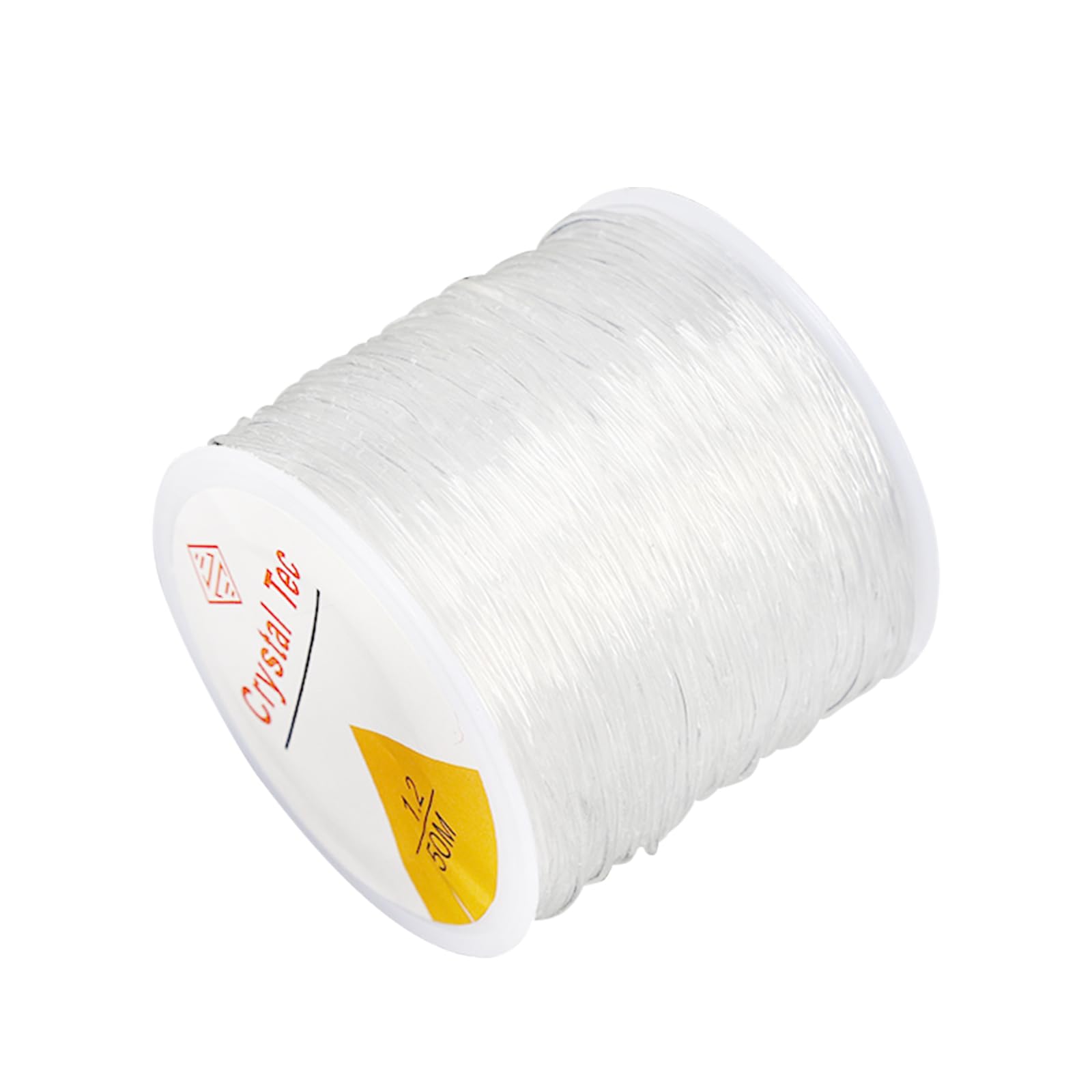 1mm x 100m Clear Elastic Thread Stretchy Elastic String Clear Beading ...