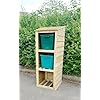 HNP Recycle Box Storage, Bin and Recycling Store for 3 Bins with 3-Free ...