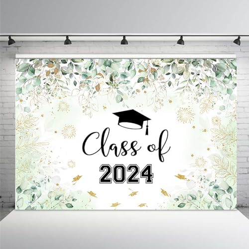 Amazon.com : MEHOFOND 7x5ft Class of 2024 Graduation Photography ...