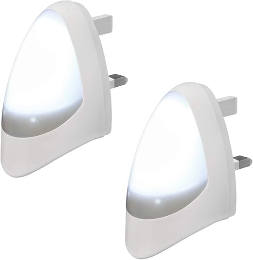 Automatic LED Night Light, Plug in Energy Saving Dusk 2 Dawn Sensitive ...