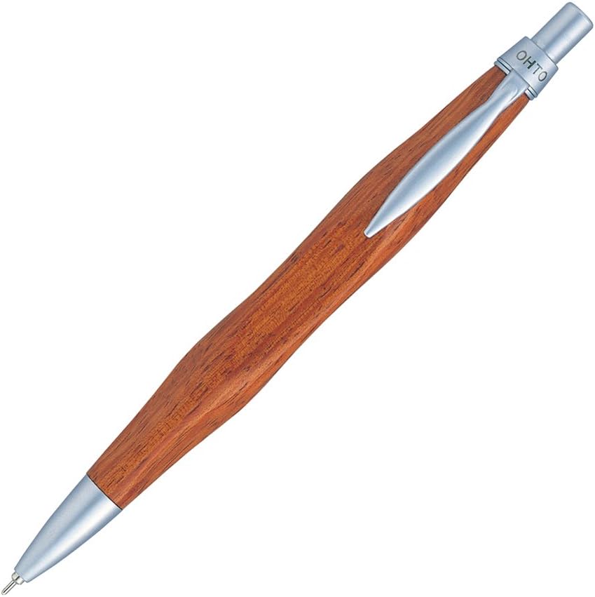Amazon.com : Ohto Wood Shaft Needle Ball Point Pen - 0.7mm - Wave ...