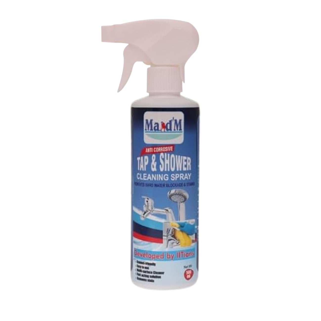 Maid’M Tap cleaner for bathroom, tap shower cleaner, tap & shower ...