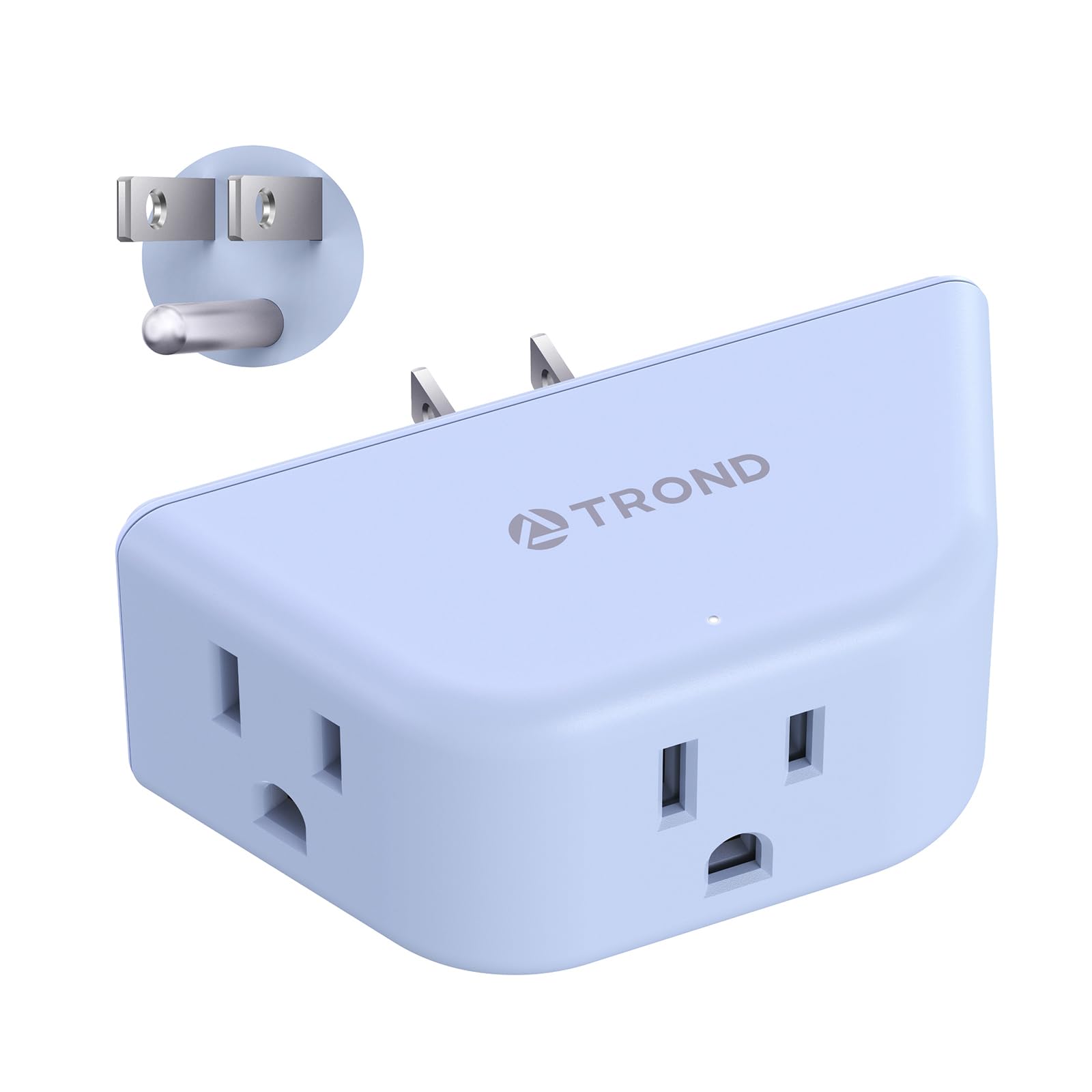 Snapklik.com : Outlet Extender, 3 Way Angled Wall Plug Splitter, 3 ...