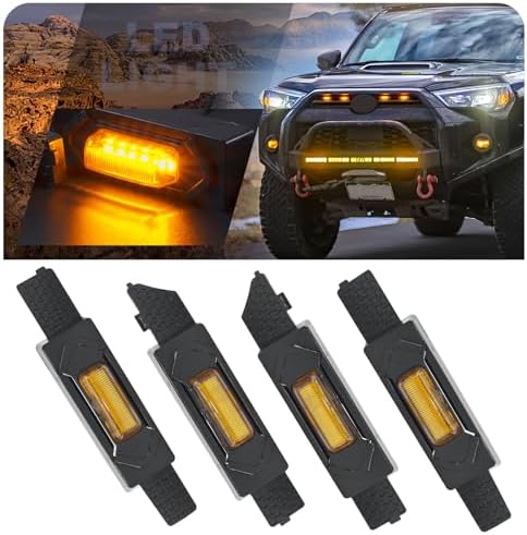 Amazon.com: LED Grill Lights for 2020-2023 Toyota 4Runner TR D Off Road ...