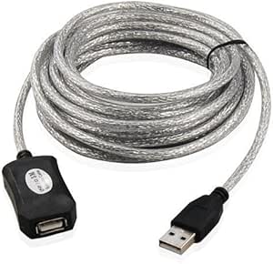 Accessotech 5M USB Active Repeater Cable Extension Lead for Computer ...