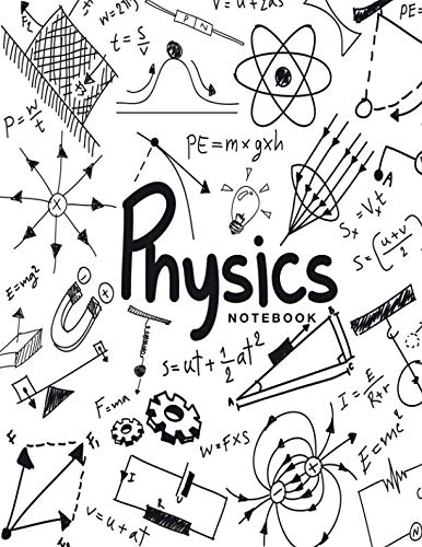 Physics Notebook: Lined pages: Press, Learn More, Books, Science and ...