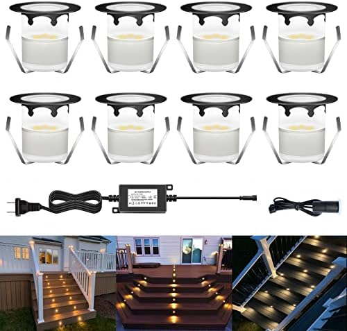 SMY Lighting Recessed LED Deck Light Kits with Protecting Shell φ32mm ...