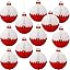 13pcs Fishing Bobber Paper Lanterns Hanging Fish Shaped Lanterns ...