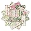 PLUSHCEWT 24 Sheets Vintage Scrapbook Paper, 6x6 inch Decoupage Paper ...