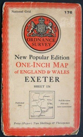 Ordnance Survey Map. Exeter. New Popular Edition. Sheet 176.: Amazon ...