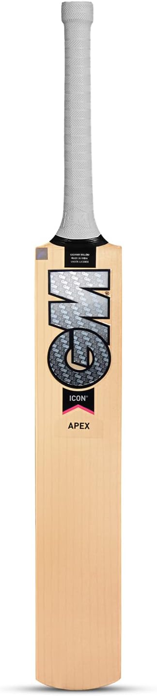 GM Icon Apex Kashmir Willow Short Handle Cricket Bat Size-3 : Amazon.in: Sports, Fitness & Outdoors