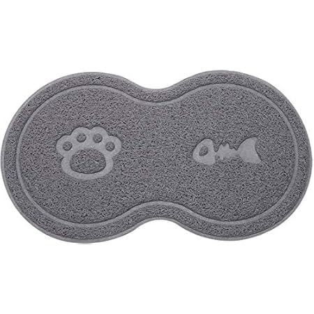 Cuteco Pet Food PVC Mat Waterproof Non-slip Pet Feeding Mat Pet Bowl ...