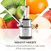 Klarstein Fruitberry, Entsafter, vertikale Saftpresse, extrem feine ...