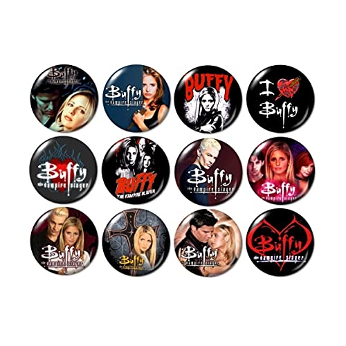 Amazon.com: Buffy The Vampire Slayer Buttons Pins : Clothing, Shoes ...