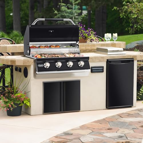 Hygrill 32-Inch Built In Grill for Natural Gas, Stainless Steel Outdoor ...